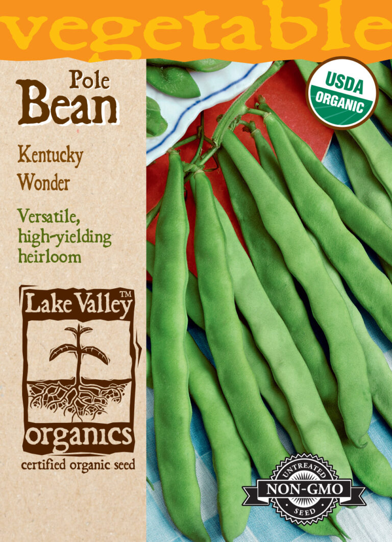 Bean, Pole Kentucky Wonder Organic - A+ Garden Center | Duluth ...