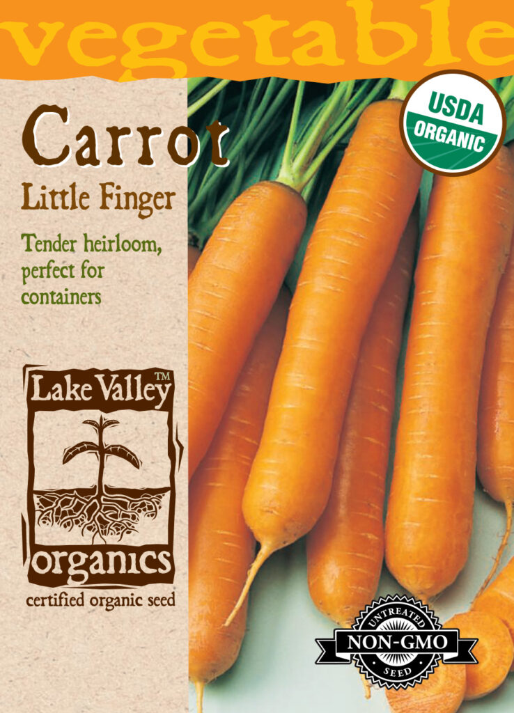 Carrot, Little Finger Organic - A+ Garden Center | Duluth, Minnesota ...